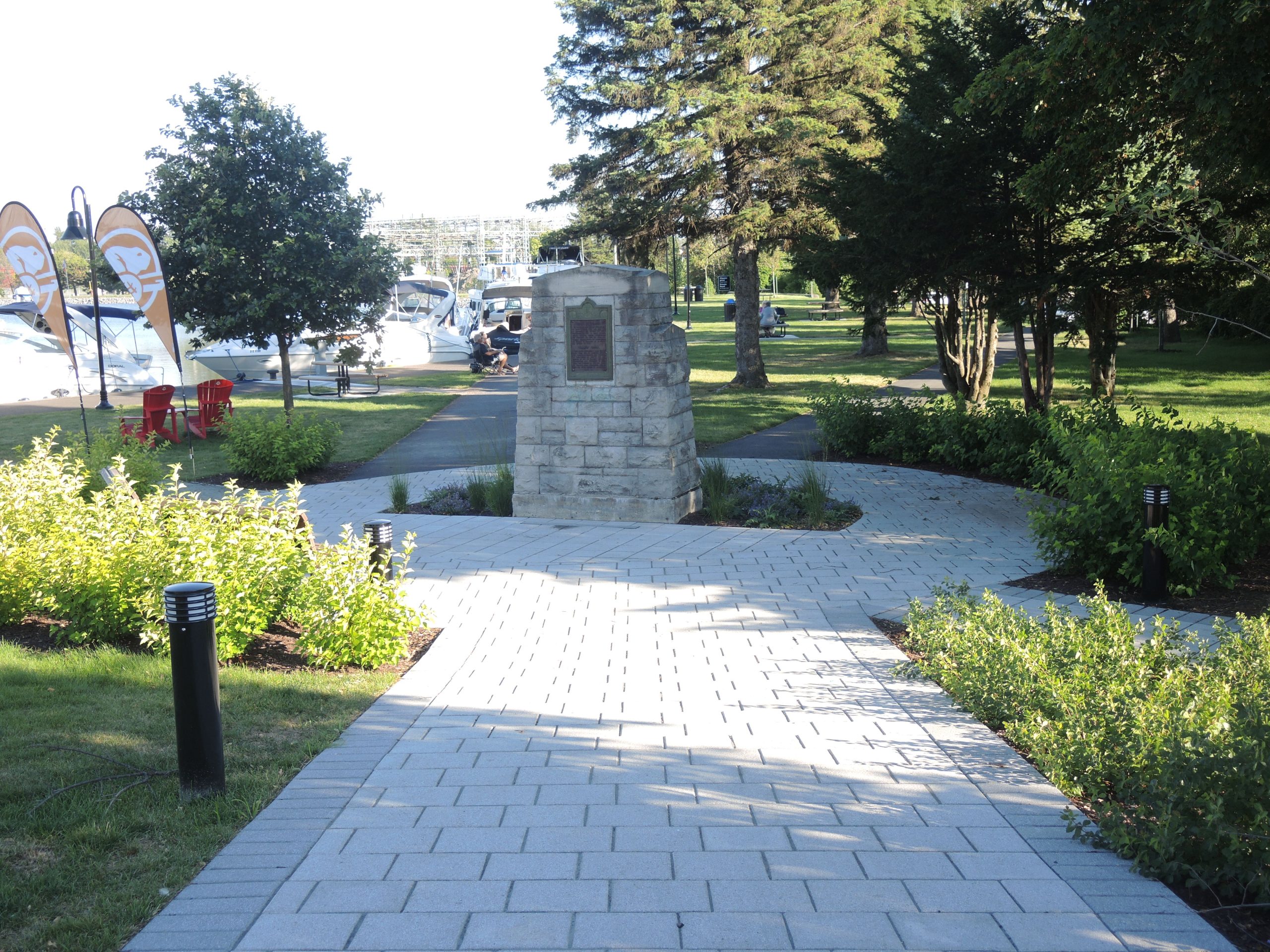 Dévoilement de la place des Barges - Le Journal de Chambly