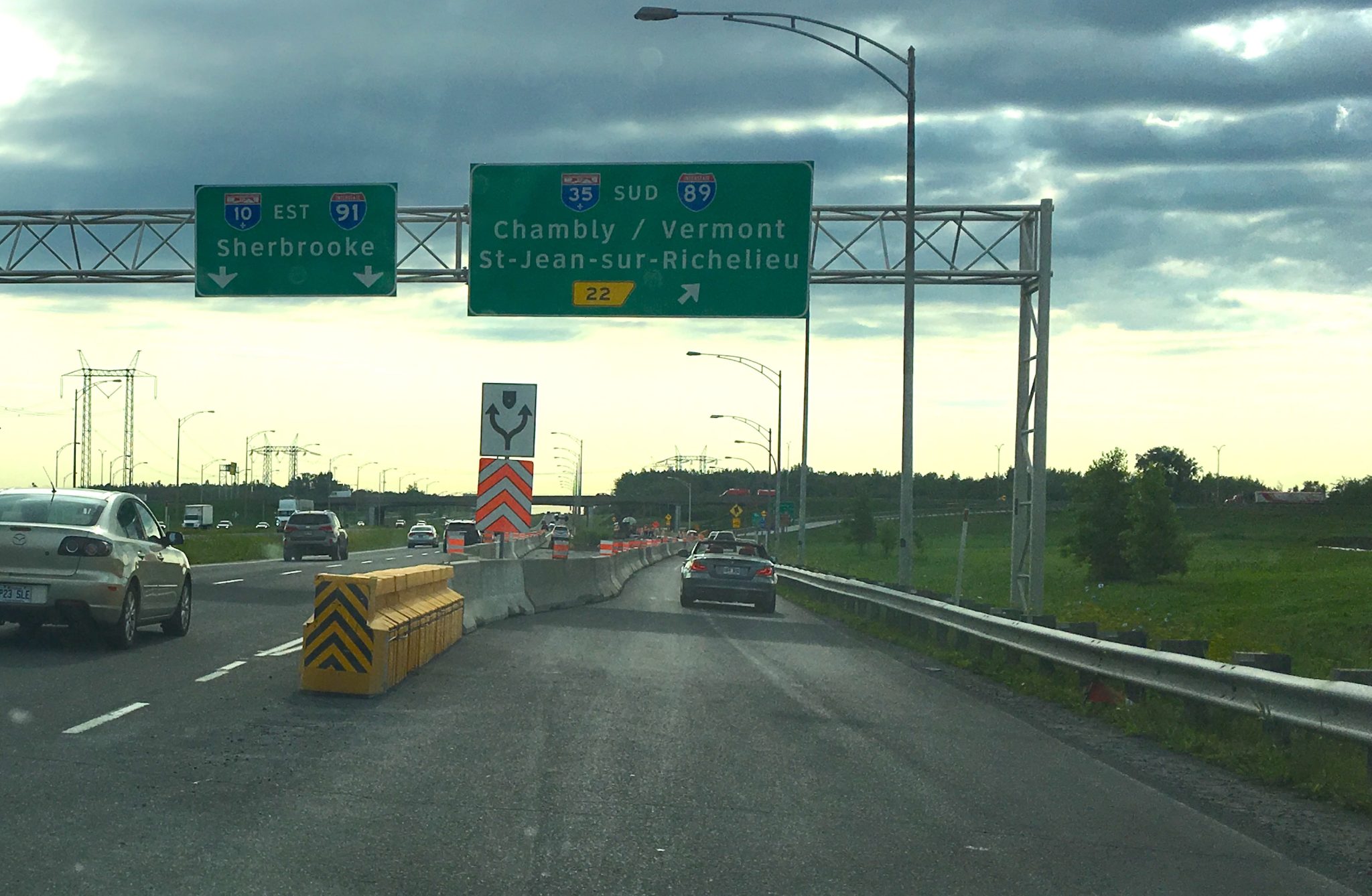 Entrave pour les travaux dans l'échangeur des autoroutes 10 et 35 - Le ...