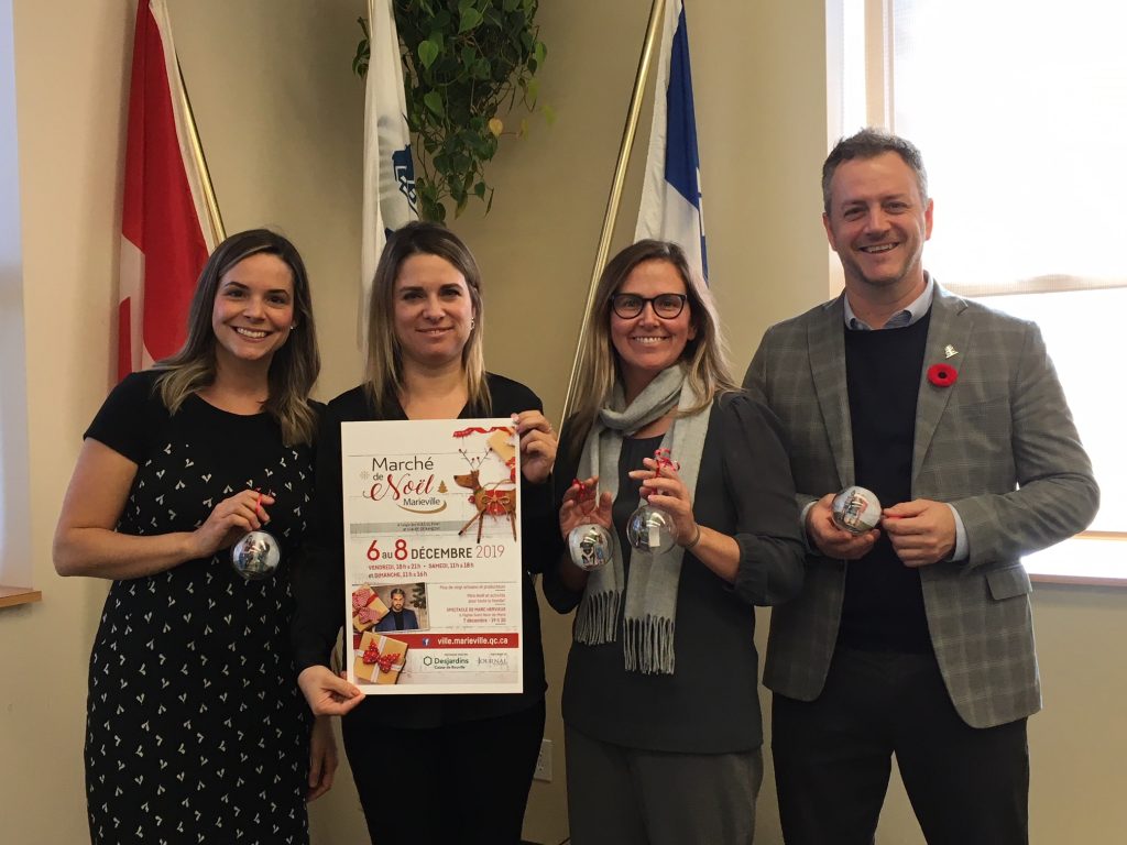 Dix ans pour le Marché de Noël de Marieville - Le Journal de Chambly