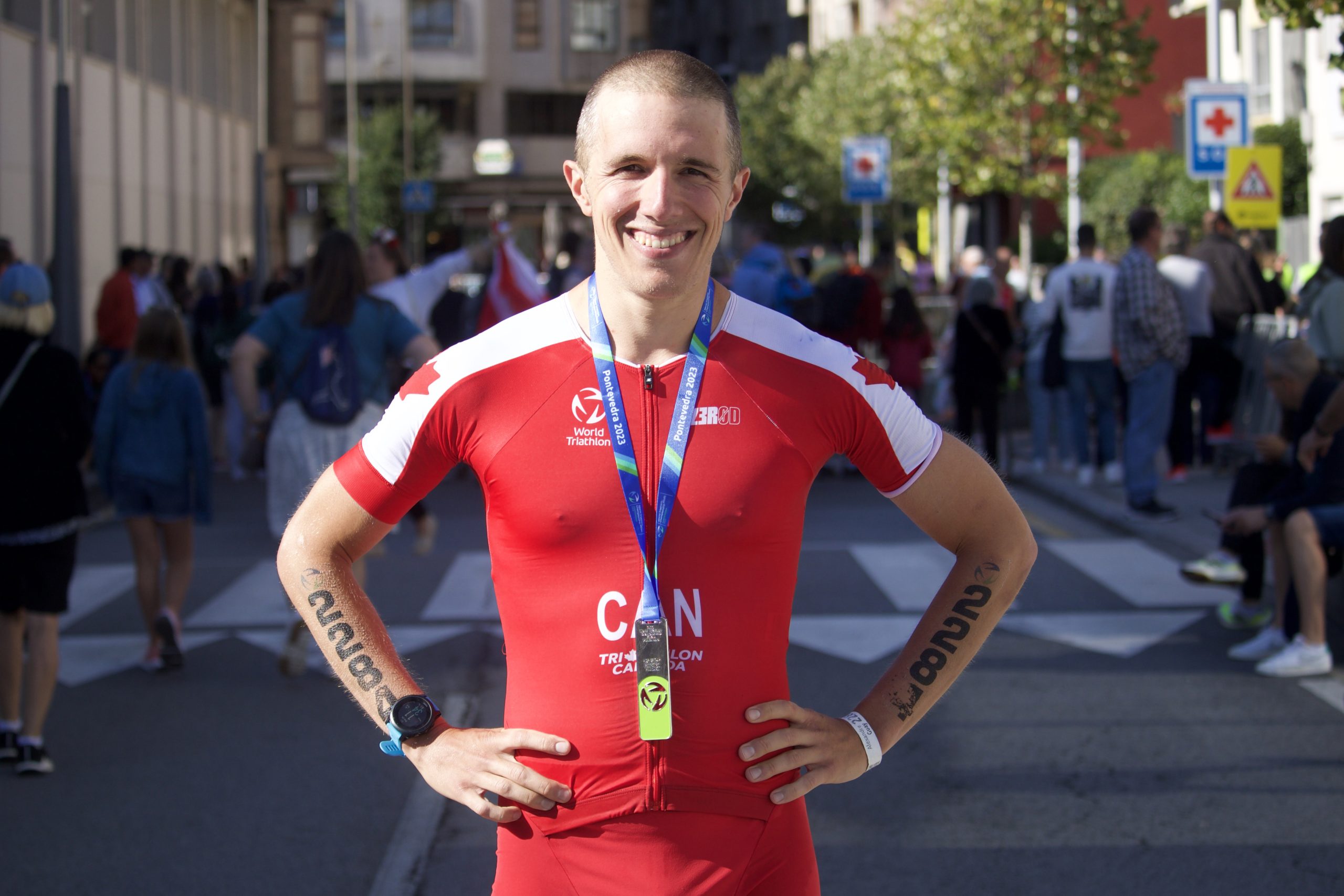 Douzième de sa catégorie au Championnat du monde de triathlon - Le Journal de Chambly